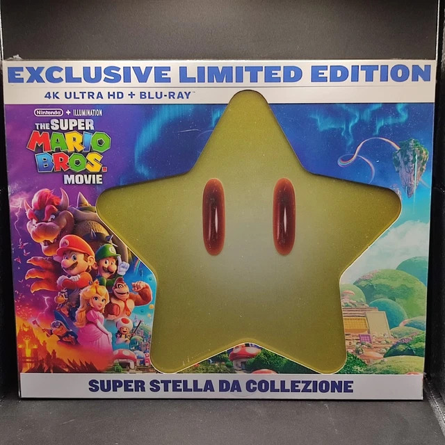 THE SUPER MARIO Bros Movie Super Stella Da Collezione Exclusive 4K Blu ...