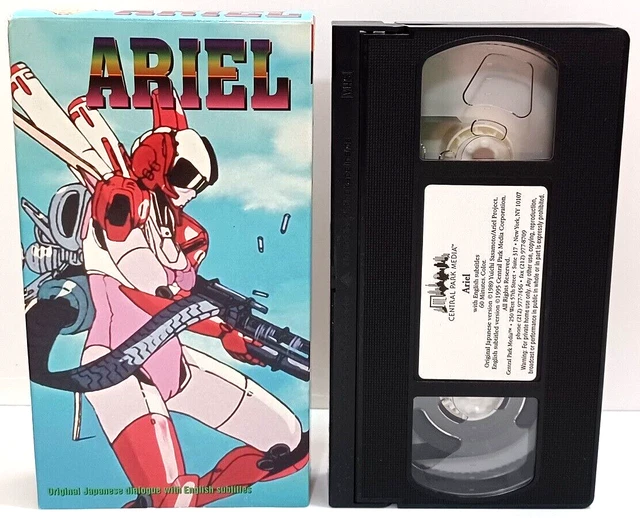 ARIEL 1995 VHS Tape English Subs Junichi Watanabe Japanese Animation ...