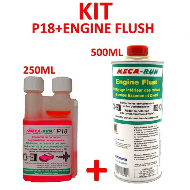 KIT MECARUN P18 250Ml + Engine Flush 500Ml EUR 52,00 - PicClick FR
