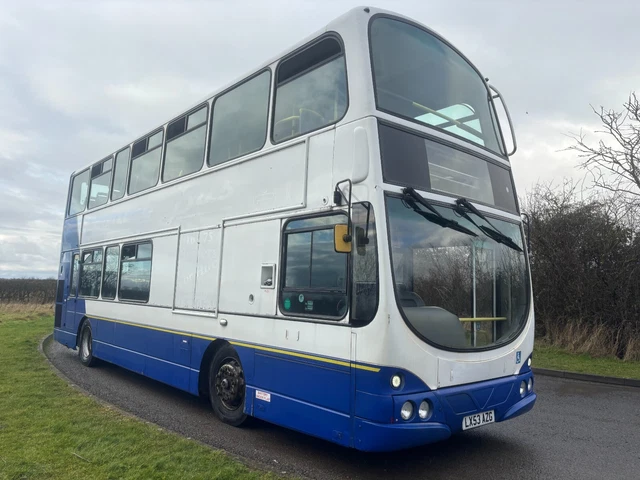 VOLVO B7TL DOUBLE Decker Bus Coach - Seat Belts & Tacho - NEW MOT June ...