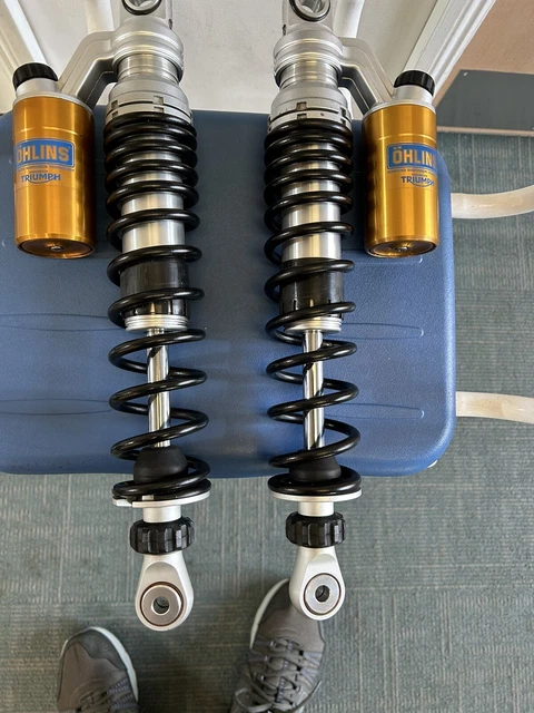 TRIUMPH SPEED TRIPLE 1200 RS Rear Suspension Unit Ohlins Rear Shock ...