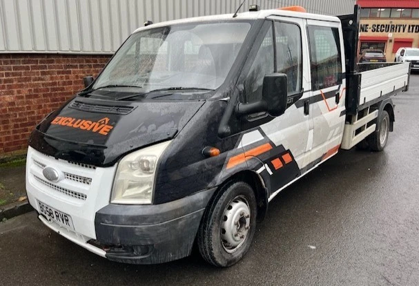 FORD TRANSIT MK 8 crew cab tipper £3,600.00 - PicClick UK