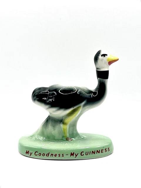 CARLTON WARE / GUINNESS OSTRICH ADVERTISING FIGURE / VGC ...
