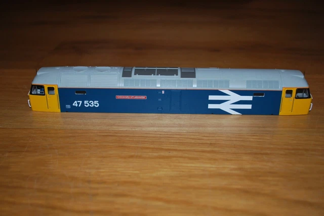 BACHMANN CLASS 47 Br Blue Large Logo Livery Body Shell 47535 ...