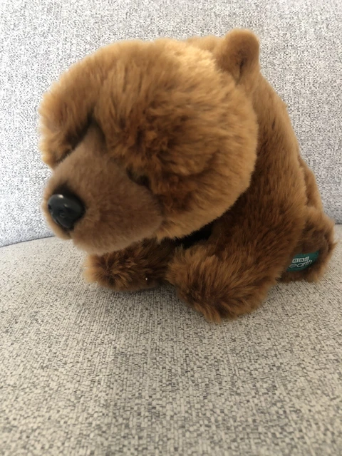 BBC PLANET EARTH 12" Grizzly Brown Bear Soft Toy Plush Vgc £8.00 ...