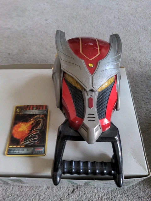 KAMEN RIDER RYUKI Wrist Driver Dragon Knight Henshin And 8 Cards Bandai ...