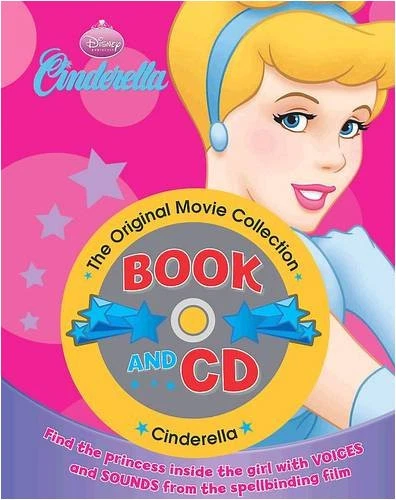 DISNEY BOOK AND CD: Cinderella (Princess) (Disn... by Disney Mixed ...