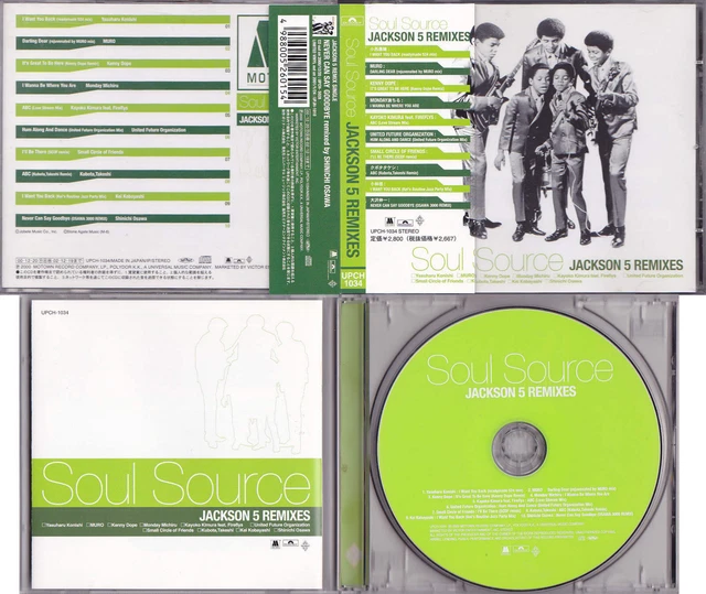MICHAEL JACKSON 5 Five J5 CD Soul Source Remixes Vol. 1 Compilation ...