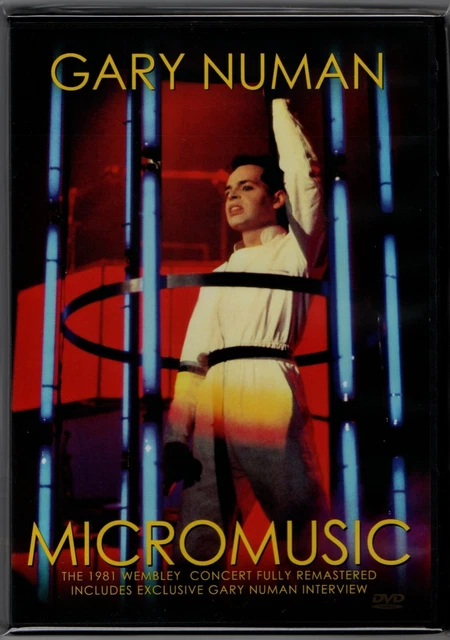 GARY NUMAN MICROMUSIC Live Wembley Farwell Dvd Mortaldvd007 Full ...