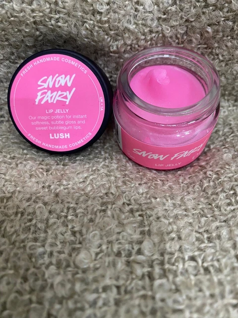 LUSH SNOW FAIRY Lip Jelly 18g Limited Edition Lip Balm £10.00 - PicClick UK