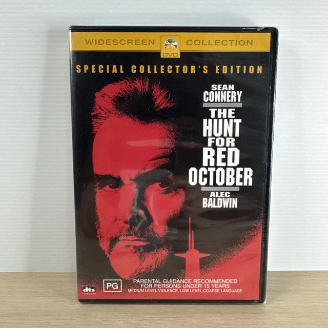 HUNT FOR RED October, the (Special Edition, DVD, 1990), DVD Region 4 $9 ...