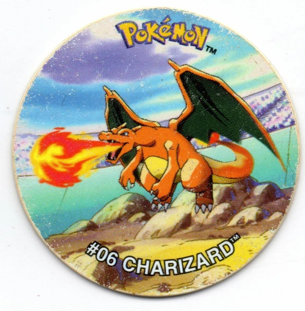 #06 CHARIZARD 🔥🔥🔥 Tazo Pokemon 🔥🔥🔥 Tazos League 2002 Matutano 🔥🔥🔥 EUR ...