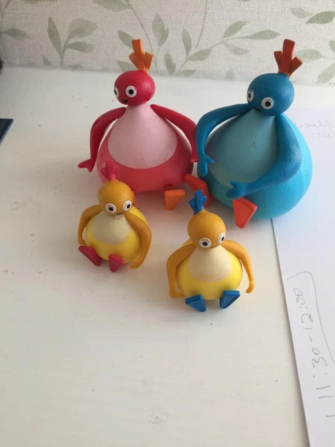 CBEEBIES TWIRLYWOOS FAMILY Character Set 4 Figures £5.99 - PicClick UK