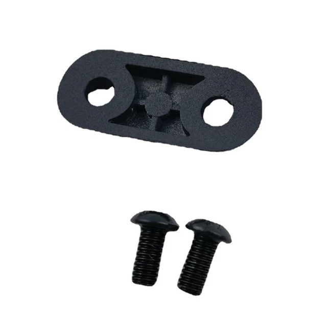 CACHE FIXATION SERRURE cabine batterie 1 pièce noir trottinette ...