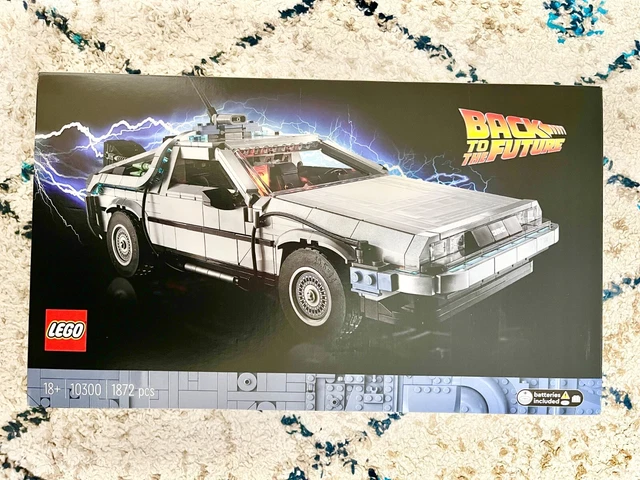LEGO ICONS: BACK to the Future Time Machine (10300) - New in Factory ...