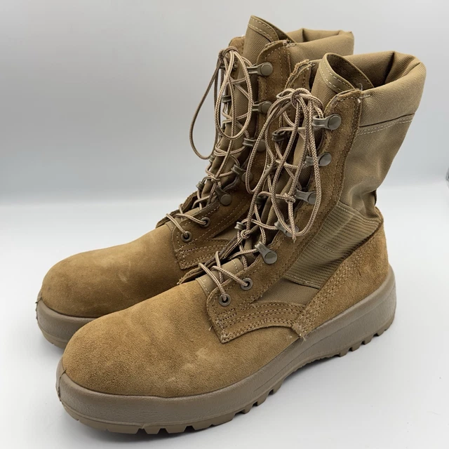 BELLEVILLE USA AHWC Summer Hot Weather Military Boots Men's 9 R Tan 18 ...
