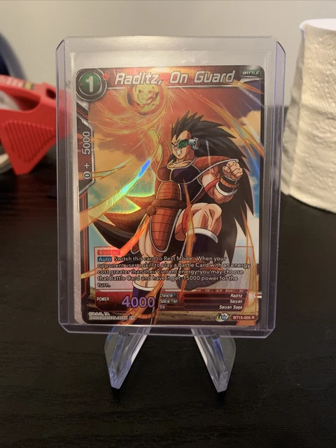 DRAGON BALL SUPER CG: Raditz, On Guard - FOIL BT15-005 R - Mint $4.00 - PicClick CA