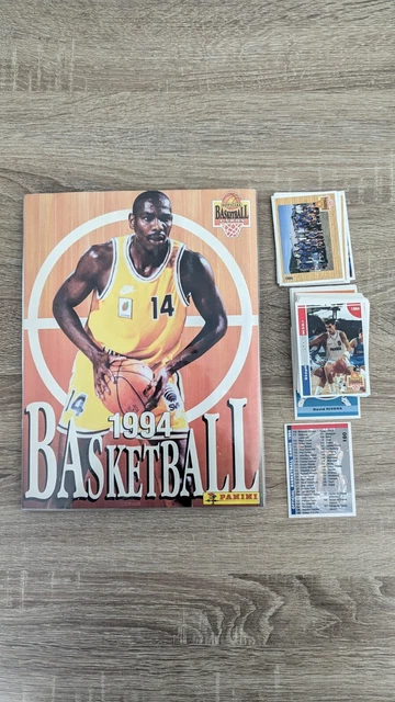 ALBUM - PANINI Official Basketball Cards 1994 COMPLET 180/180 + Double ...