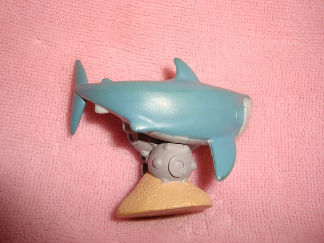DISNEY PIXAR FINDING Nemo shark Bruce plastic Figure 2.5" long x 1.75 ...