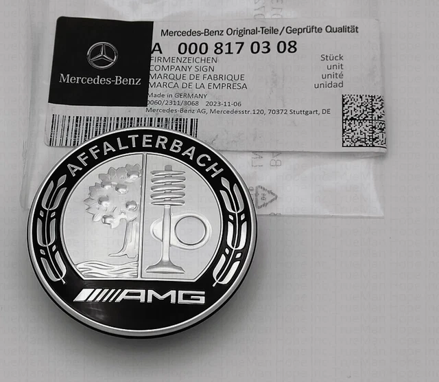 MERCEDES-BENZ EQS V297 Bonnet Badge A0008170308 NEW GENUINE £54.99 ...