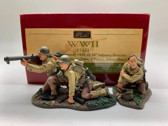 BRITAINS WWII BREAKOUT Normandy 1944 US 30Th Infantry Bazooka Team ...