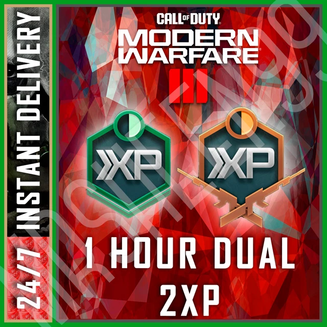 CALL OF DUTY Modern Warfare 3 III 1 Hour Dual Weapon XP Bonus Codes 2XP CoD MW3 $7.20 - PicClick CA