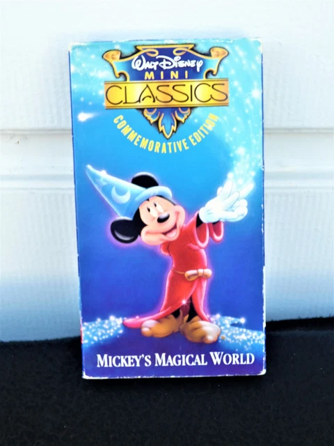 WALT DISNEY MINI Classics Mickey's Magical World (VHS, 1991) £7.30 ...