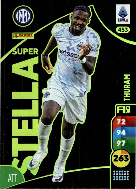 PANINI CALCIATORI 2025-26 2026 Adrenalyn XL CARD N.453 Thuram Inter ...