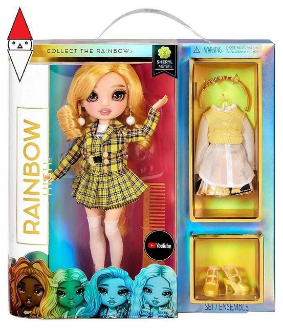 MGAE ENTERNAIMENT RAINBOW High Fashion Doll Series 3 Marigold Action ...