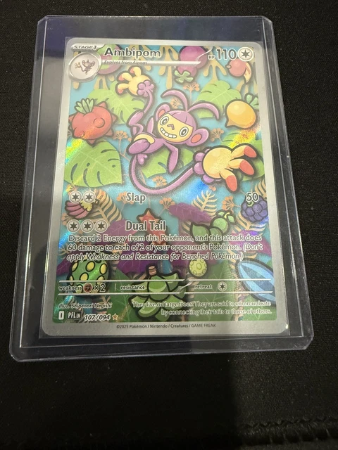 POKÉMON TCG AMBIPOM 107/094 Phantasmal Flames Mint Condition £3.58 ...