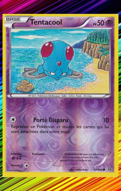 TENTACOOL REVERSE - XY5:Primo Choc - 70/160 - New French Pokemon Card £4.03 - PicClick UK