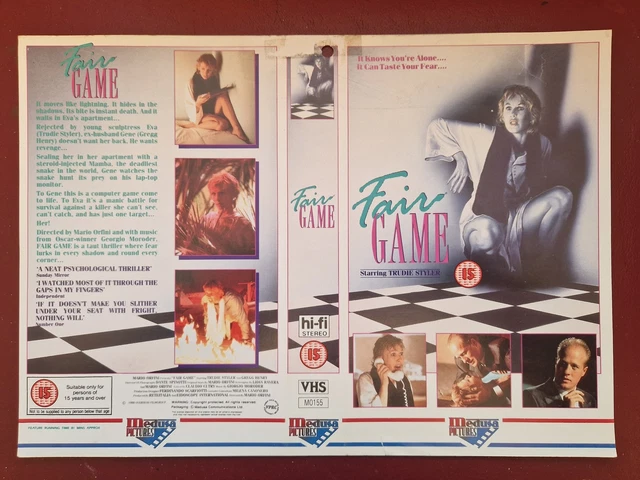 FAIR GAME - Medusa Home Video - Used Video Sleeve/Cover #B14888 £1.99 ...