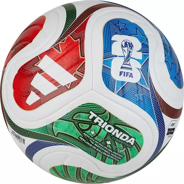ADIDAS FIFA WORLD Cup 2026 Trionda Competition Replica Soccer Ball Size ...
