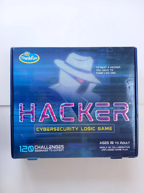 THINKFUN HACKER CYBERSECURITY Logic Game in Opened Box EUR 8,30 - PicClick DE