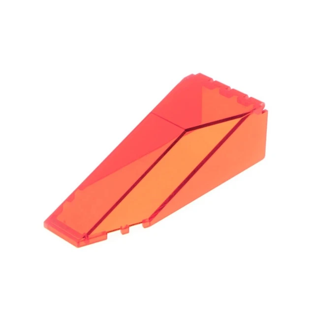 1X LEGO COCKPIT 10x4x2 transparent neon orange Vordach Fenster 30058 ...