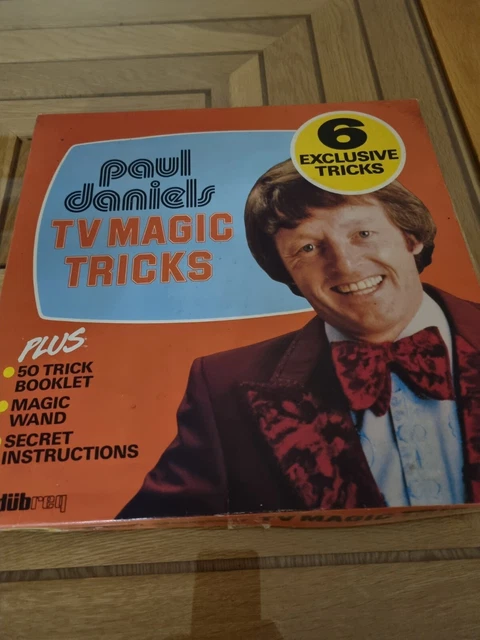 PAUL DANIELS TV Magic Tricks 1979 Magic Box Set (Incomplete) plus ...