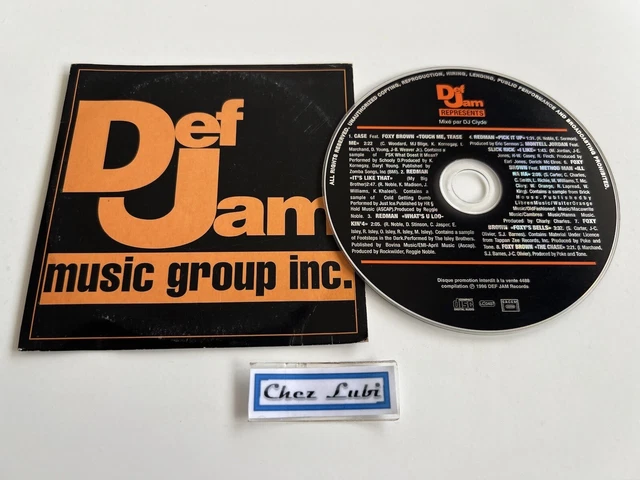 DJ CLYDE - Def Jam Represents (Foxy Brown, Method Man…) - Promo CD EP ...
