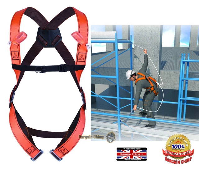 DELTA PLUS FROMENT ELARA280 Scaffold Fall Arrest Kit Harness Rope ...