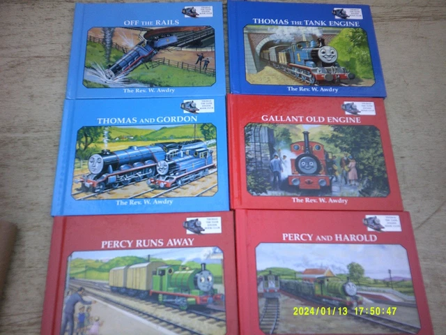 THOMAS THE TANK Engine Book Club Books Grolier Joblot x 6 £7.99 ...