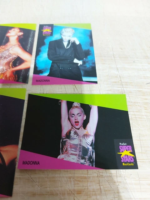 1991 PRO SET MusiCards Madonna Lot Rookie Cards NM $3.99 - PicClick CA
