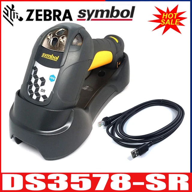 ZEBRA SYMBOL DS3578-SR 2D kabelloser Bluetooth-Barcodescanner mit ...