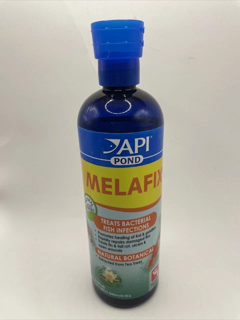 MELAFIX 16 OZ Pond Fish Antibacterial Medication-koi-bacterial ...