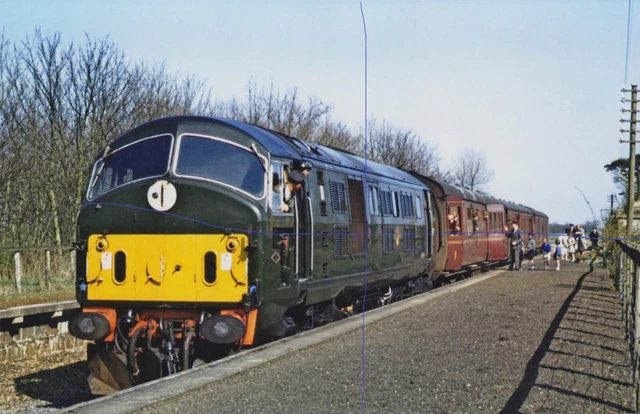 TRAIN PHOTO NORTH British Class 21 Locomotive Picture Train Photograph ...
