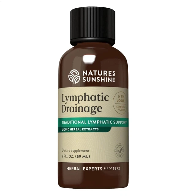 NATURE'S SUNSHINE LYMPHATIC Drainage - Immune Support, Cleanse & Detox ...