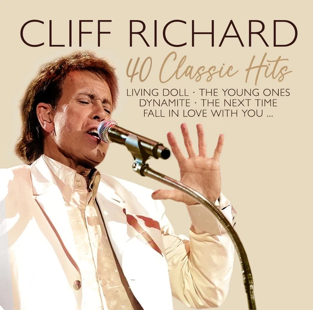 CLIFF RICHARD (THE Shadows) " 40 Classic Hits " Brand New/Sealed Double ...