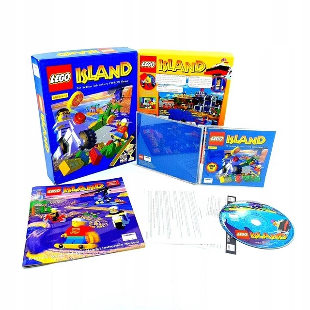 LEGO ISLAND MINDSCAPE (Pc) Fully Complete Original Big Box Pc £29.99 ...