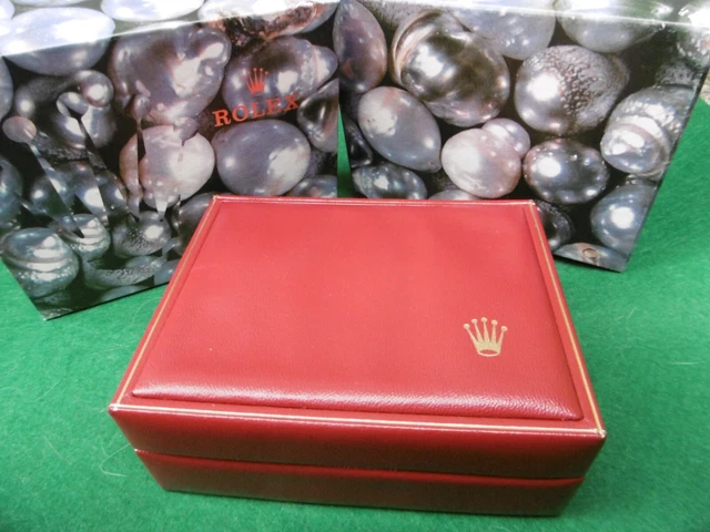SCATOLA ROLEX RED Box Boite anni 90/2000 Ref. 14.00.02 EUR 150,00 ...