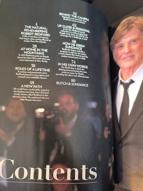 ROBERT REDFORD - People Magazine - Tribute Edition - September 2025 ...
