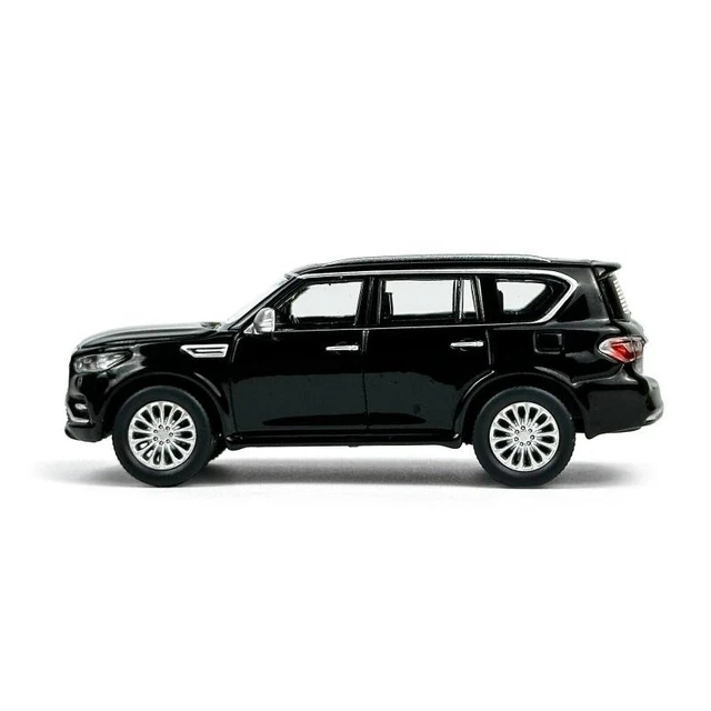 1/64 SCALE INFINITI QX80 Black Diecast Model Paudi Miniature Vehicle ...