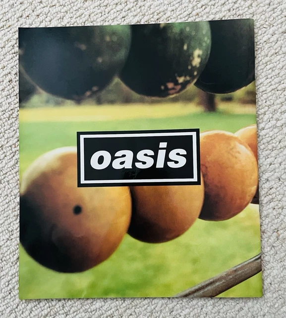 OASIS BE HERE Now Live 97 Tour Program - Good Condition £21.50 ...
